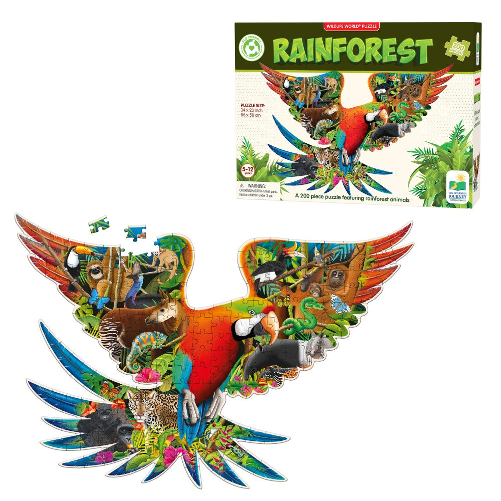 Wildlife World - Rainforest Puzzle – Toys and Tales