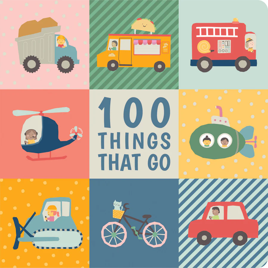 Padded Learning Book - 100 Things that Go – Toys and Tales