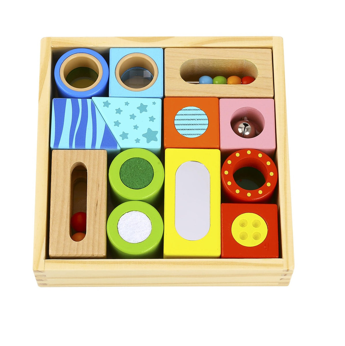 Multi Function Block With Texture And Sound Toys And Tales