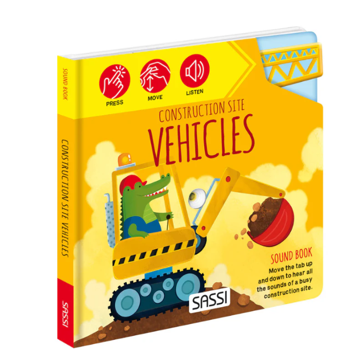 Sound Book - Construction Site Vehicles