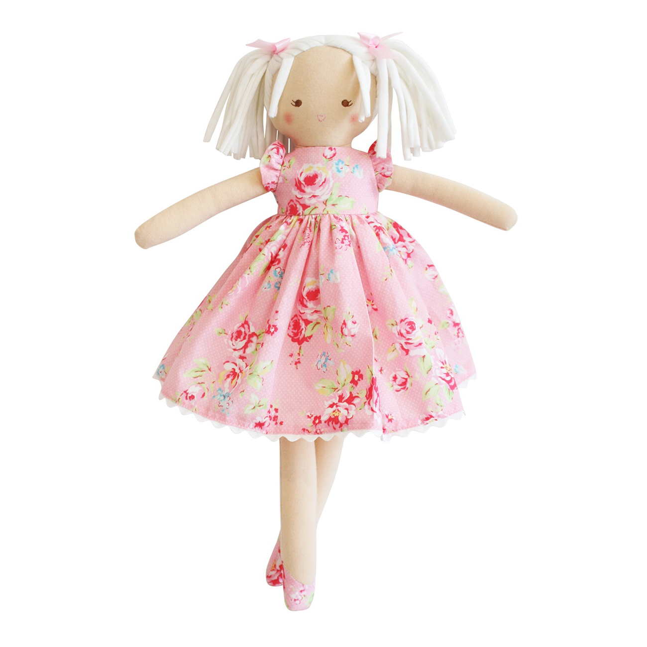 Addie Doll - Pink Floral