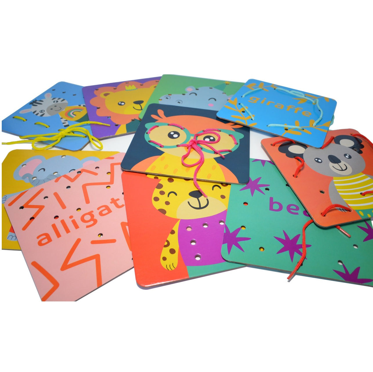 Alphabet Lacing Cards – Toys and Tales