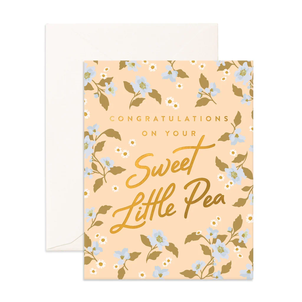 Congratulations on your Sweet Little Pea