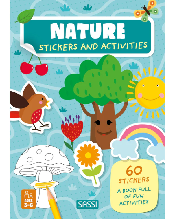 Stickers and Activities Book - Nature
