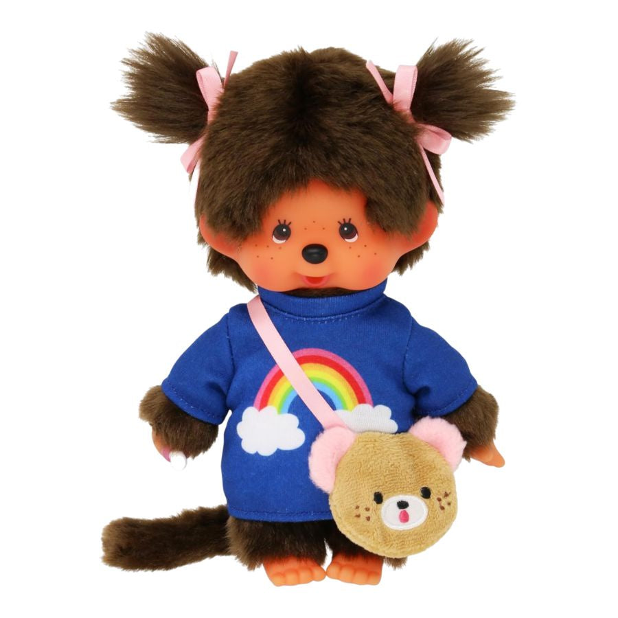 Monchhichi - Girl Kawai Messenger Bag Plush Doll – Toys and Tales