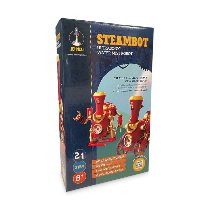 Steambot - Ultrasonic Water Mist Robot – Toys and Tales