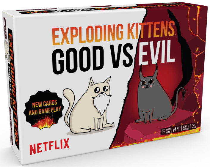 Exploding Kittens Good vs Evil – Toys and Tales