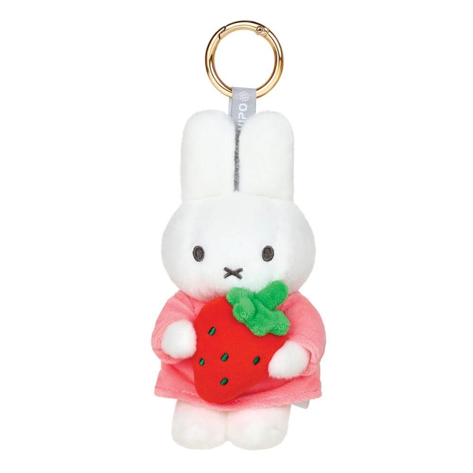 Miffy with Strawberry - Keyring