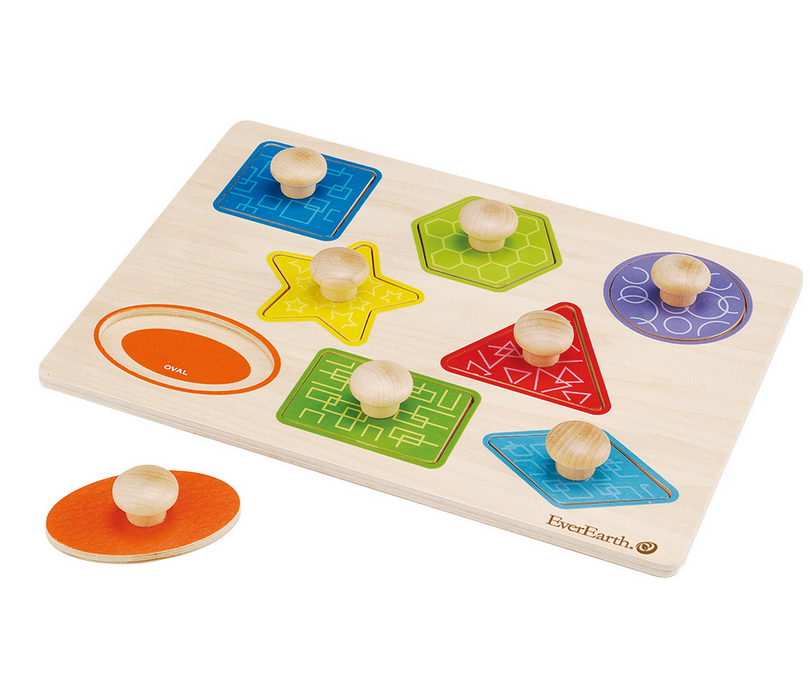 Shape Knob Puzzle – Toys and Tales