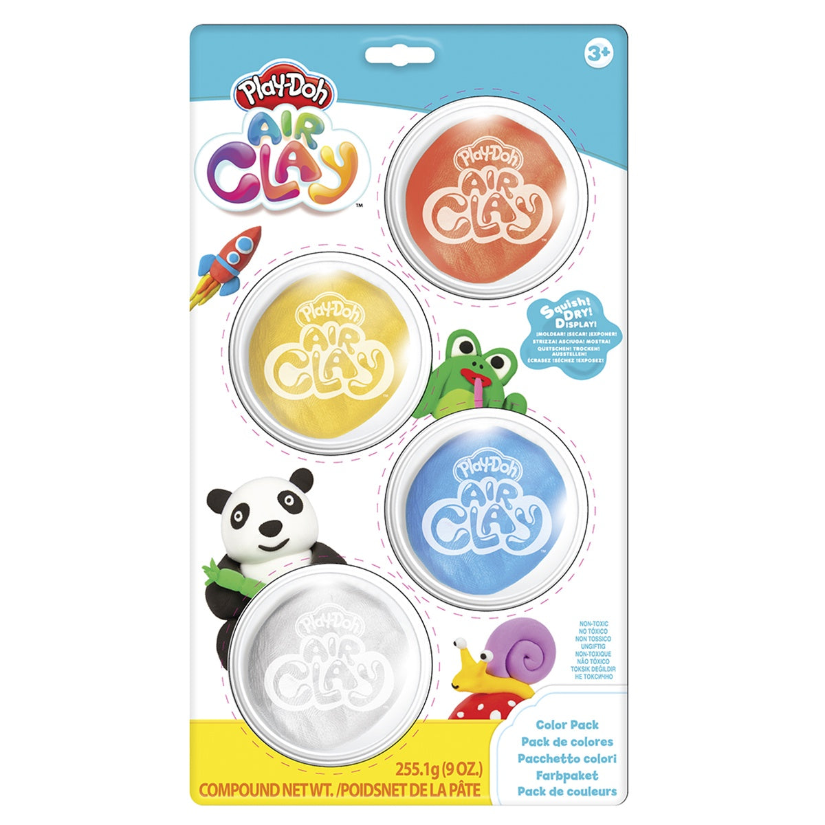 Air Clay 4 Tub Pack – Toys and Tales