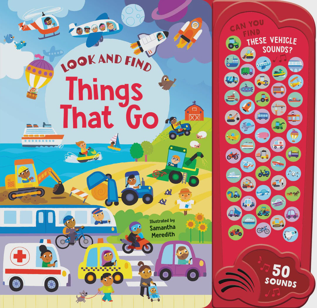 Look & Find - 50-Button Mega Sound Book – Toys and Tales