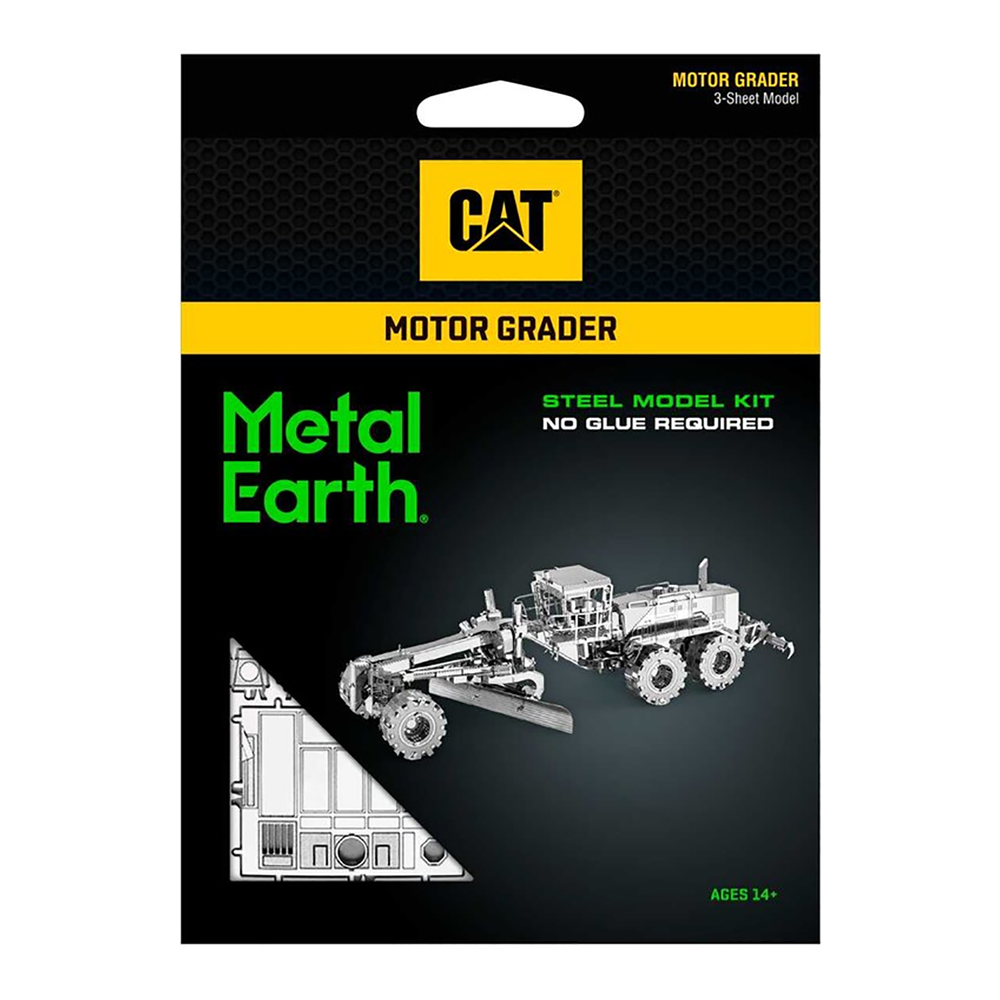 Metal Earth Model Kit - CAT Motor Grader – Toys and Tales