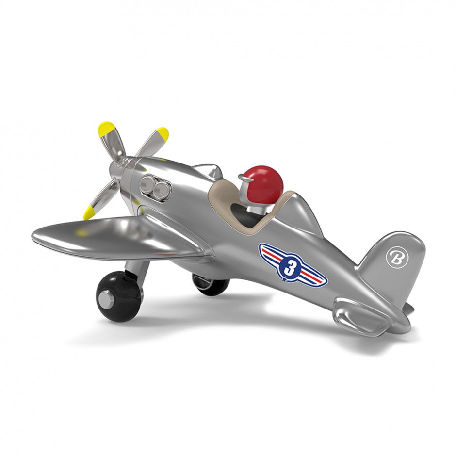 Jet Plane -Silver – Toys and Tales
