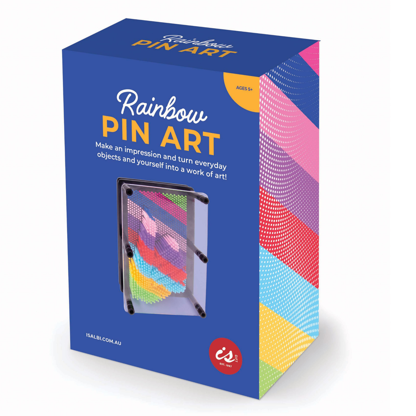 Rainbow Pin Art – Toys and Tales