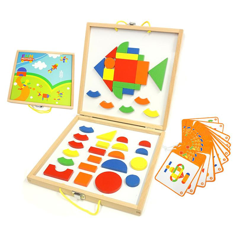 Build A Pic with Magnetic Shapes – Toys and Tales