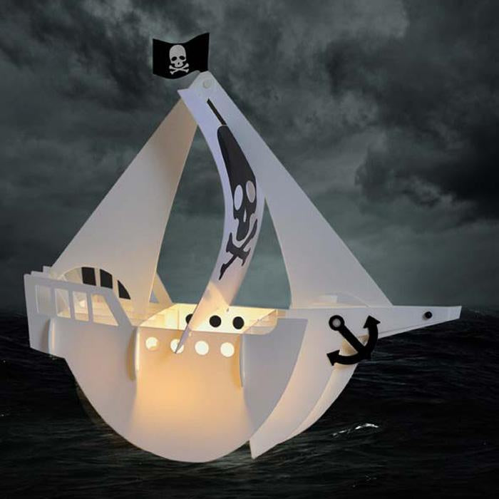 LED Table Lamp - Pirate Ship – Toys and Tales