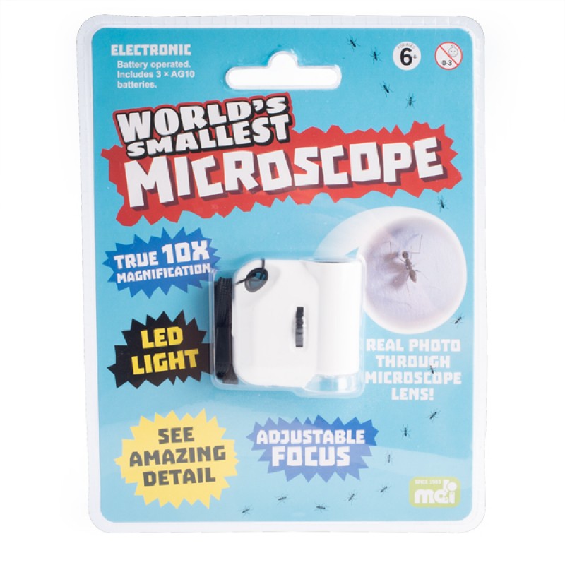 World's Smallest Microscope – Toys and Tales